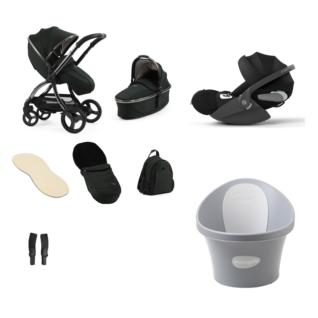 Egg Bundle - Black Olive / Mink / Feather – Finney's Pram and Nursery ...